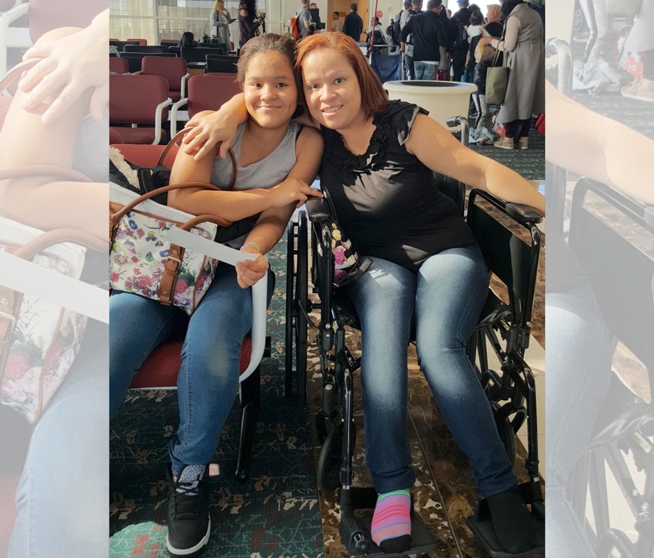 Chive Charities grants ADA van to woman with rare nerve condition