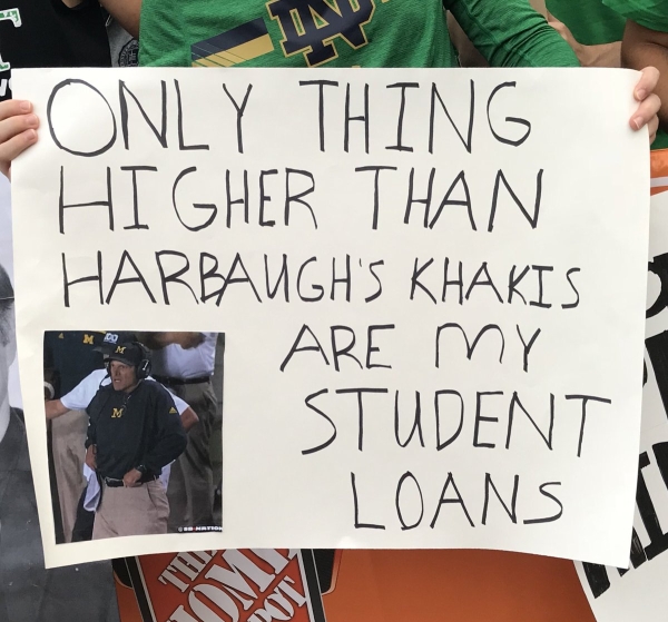 College GameDay signs are back with the best burns (12 Photos)