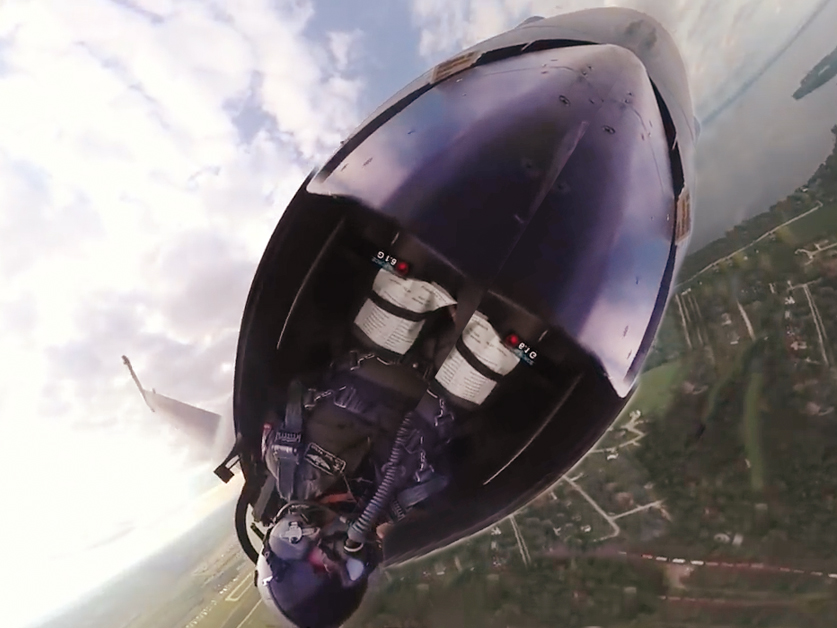 F-16 Fighting Falcon 360-degree Camera Airshow Video Control theChive