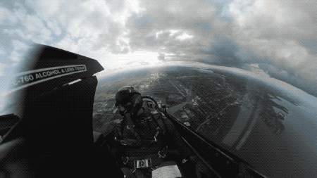F-16 Fighting Falcon 360-degree Camera Airshow Video Control theChive