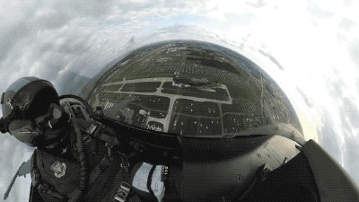 F-16 Fighting Falcon 360-degree Camera Airshow Video Control theChive