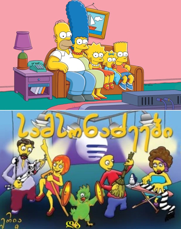 What American TV shows look like in other countries (20 Photos)