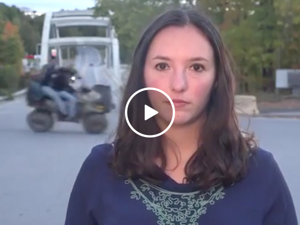 Couple flips ATV behind News Reporter (Video)