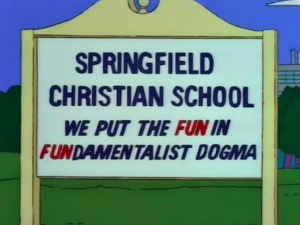 All signs point to The Simpsons having some hilarious signage (29 Photos)