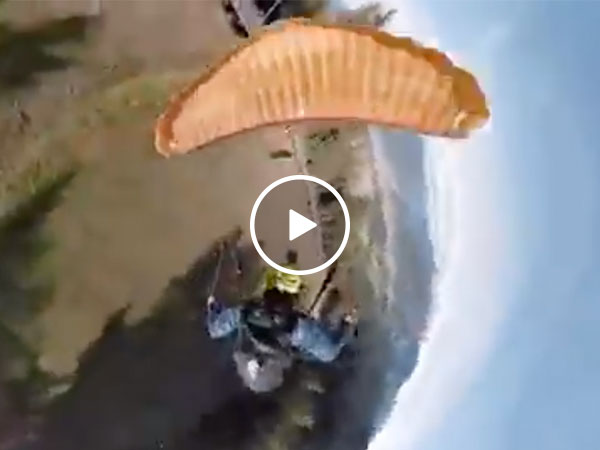 Man flies down Italian Landscape at exhilarating speed (Video)