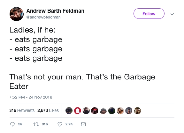 The "He's not your man" meme is as weird as it is funny