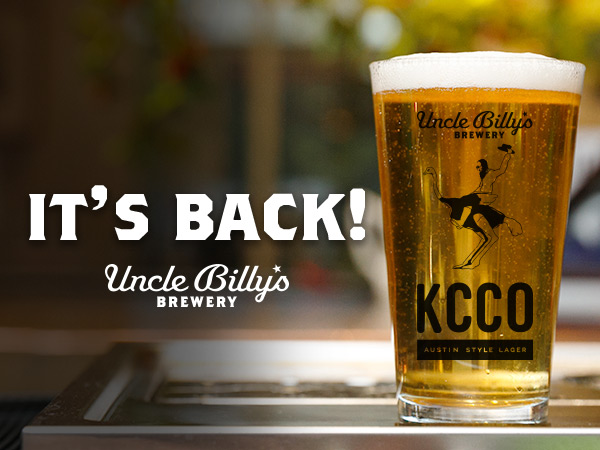 Join us tonight in Austin as KCCO Beer rises again!