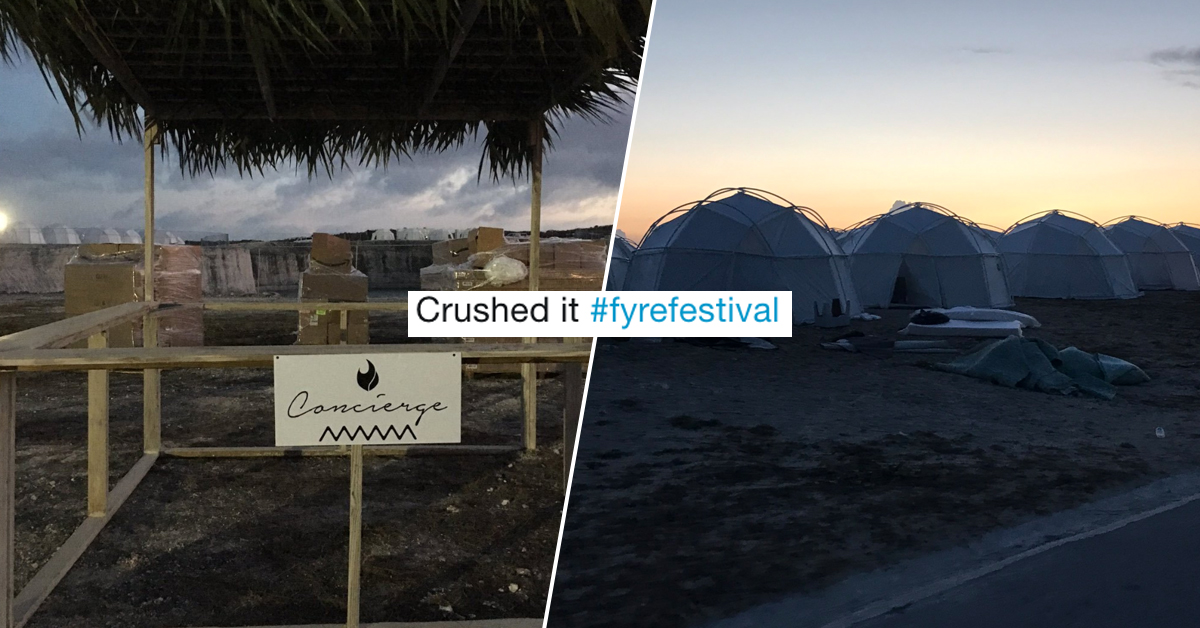 Throwback to the original Fyre Festival Tweets