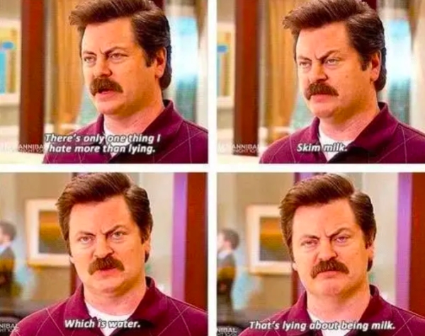 The best Ron Swanson moments served up with steak and a scotch (30 Photos)