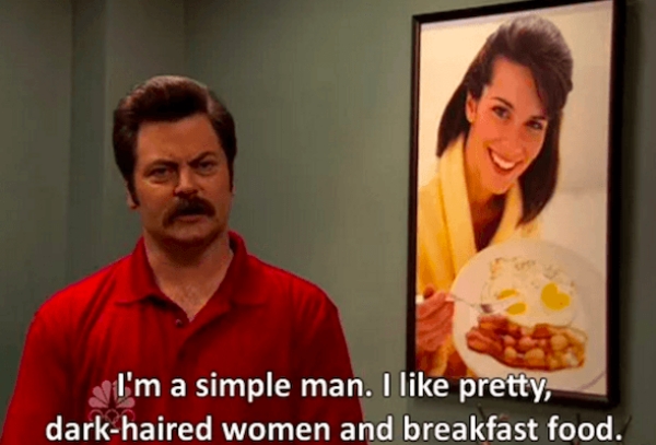 The best Ron Swanson moments served up with steak and a scotch (30 Photos)