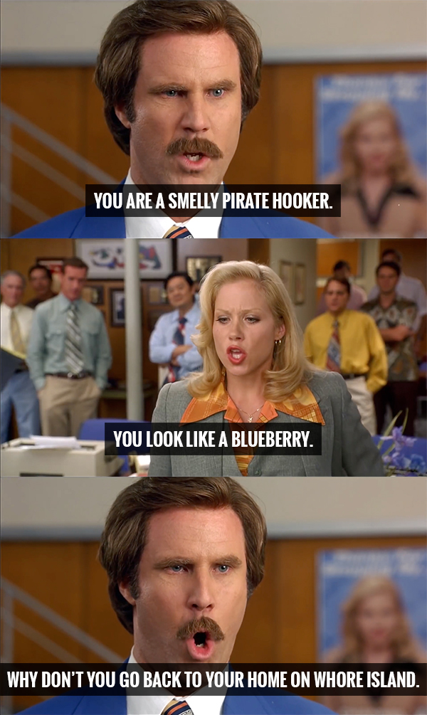 Stay classy with some quotes from the legendary Ron Burgundy