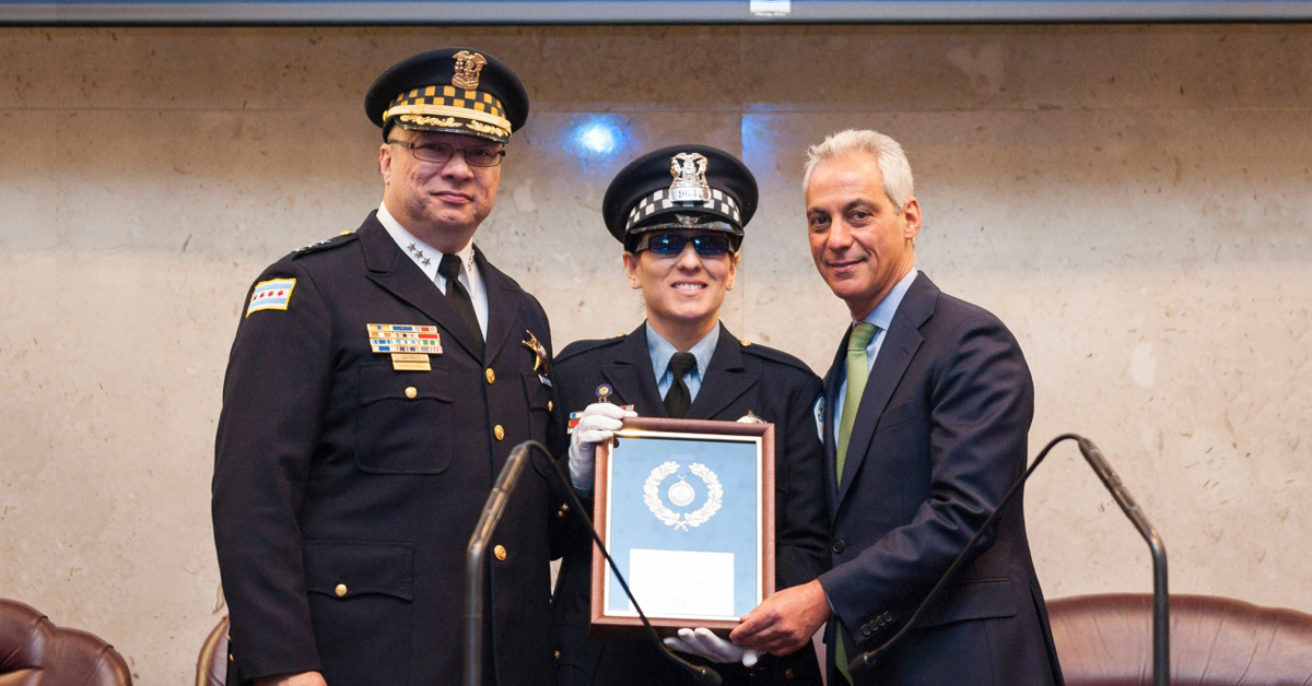 Chive Charities helps Chicago police officer injured on duty