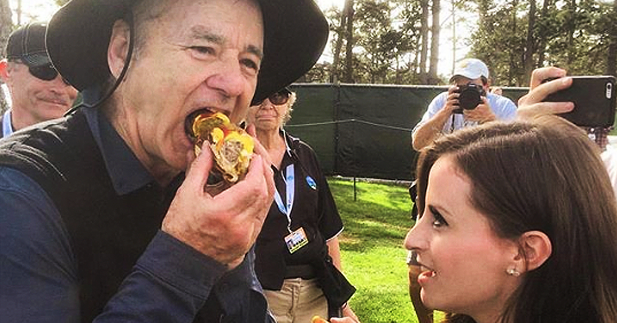 Getting life-bombed by Bill Murray is a sudden thrill (7 Photos)