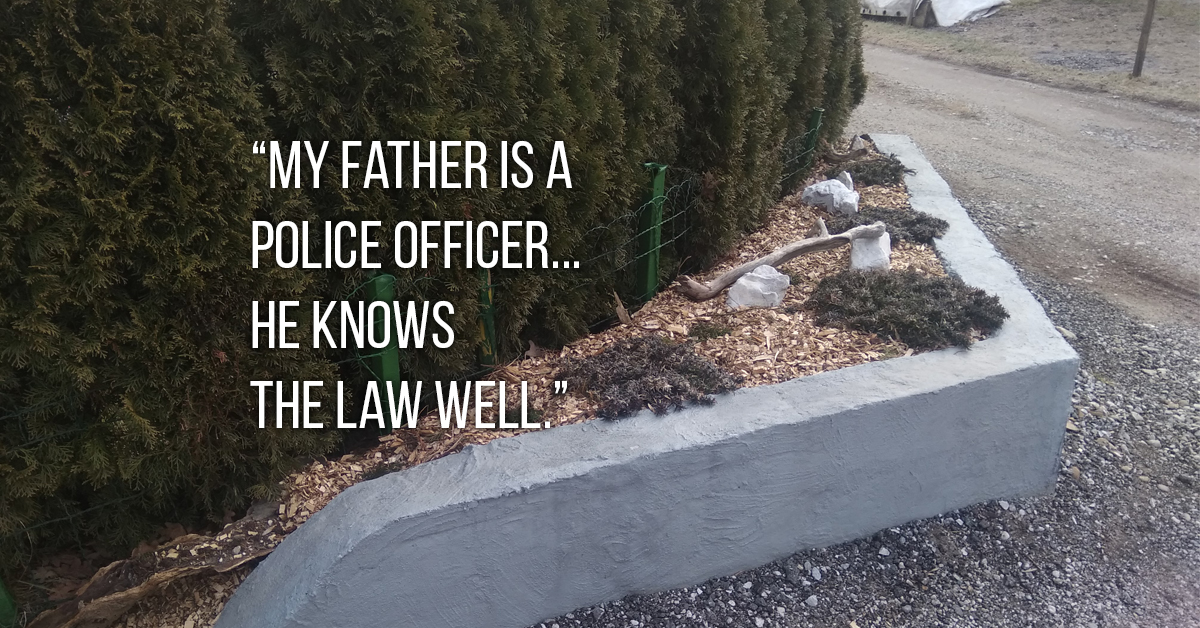 Cop uses a simple but brilliant tactic on horrible neighbors