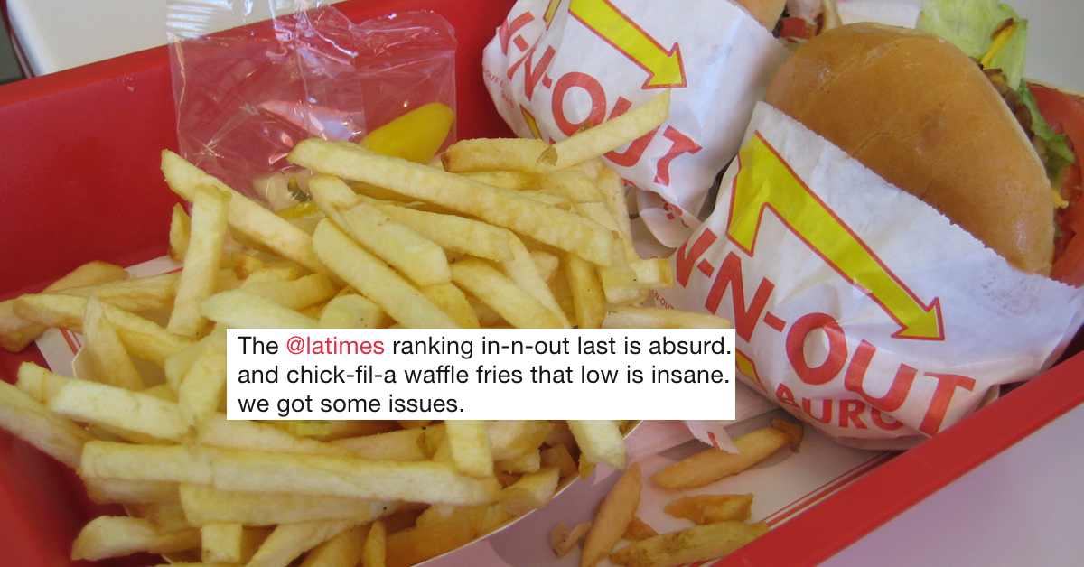In-N-Out fans are defending their favorite fries