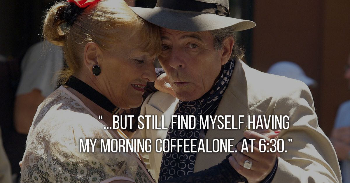 "Old person things" we all do