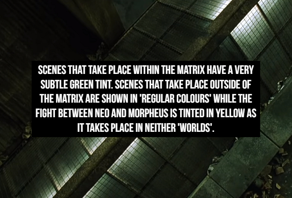 Plug into some facts about 'The Matrix'