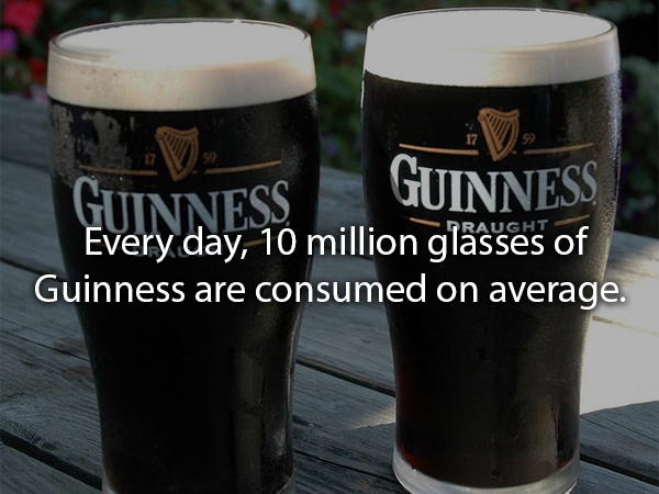 Grab a pint and pour up some facts about Guinness (17 Photos)
