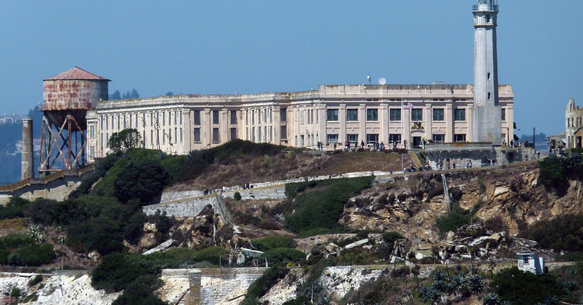 Radar scans reveal buildings and tunnels hidden under Alcatraz (5 Photos)