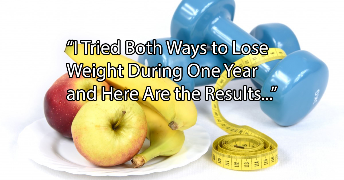Diet versus Exercise for weight loss? Which one works better