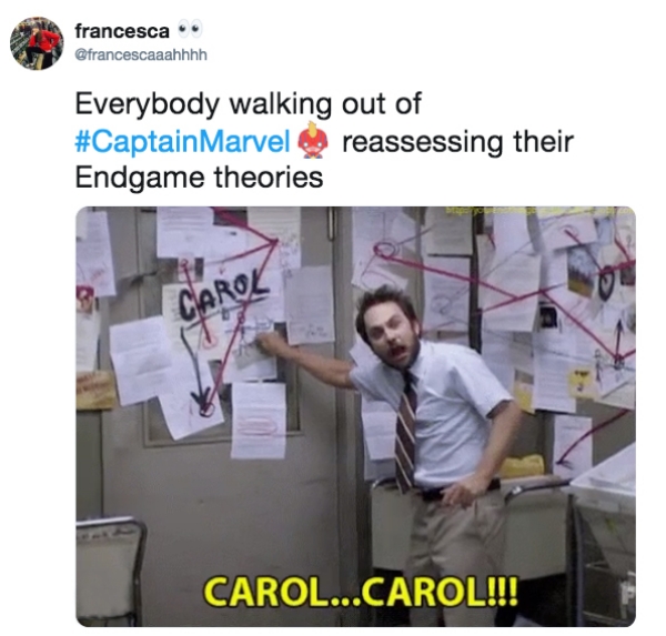 'Captain Marvel' memes to distract you from the despair of 'Infinity ...