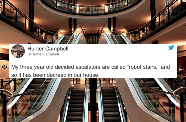 Kids renaming regular things is such a hilarious treat