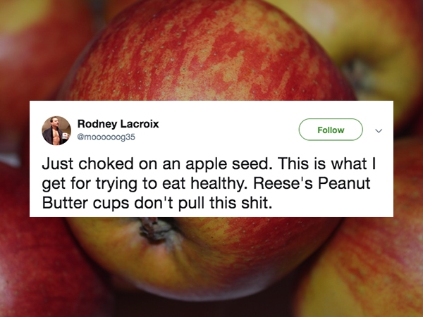 Take a break between snacking to read these food tweets (30 Photos)