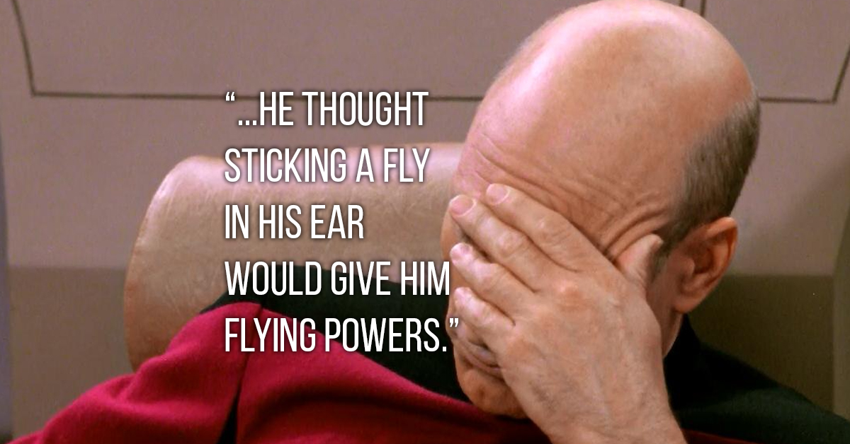 Parents who realized they might have raised an idiot