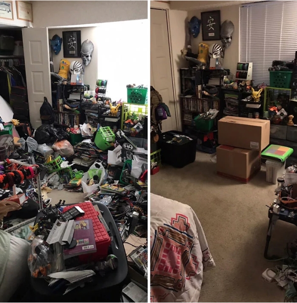 Inspirational Transformations Of The Rooms Of Depressed People