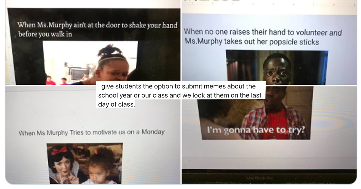 Teacher offers extra credit for memes, her students deliver