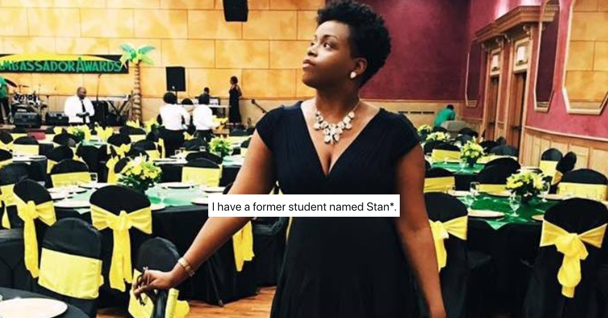 Teacher posts stories about her student named "Stan"