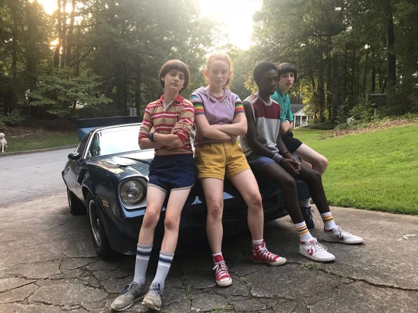 Stranger Things Cast Members Share Behind The Scenes Photos