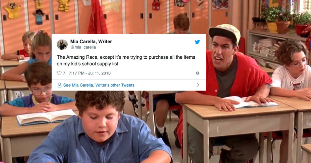 Amusing back-to-school Tweets from parents are funny