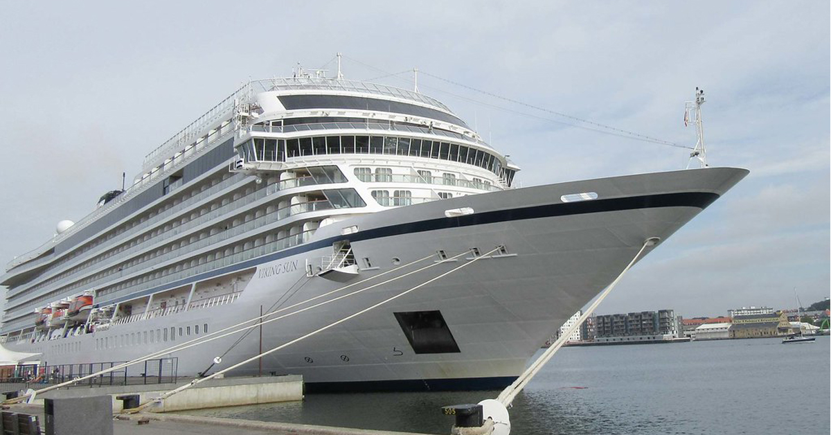 The Viking Sun sets sail today on 265 day expedition