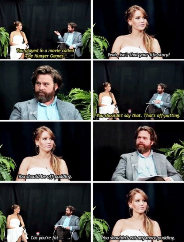 Between Two Ferns with Zach Galifianakis can be a savage place