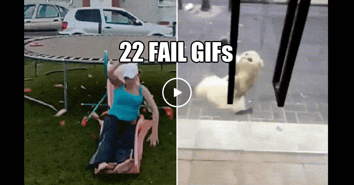 22 GIFs of people failing and no one caring
