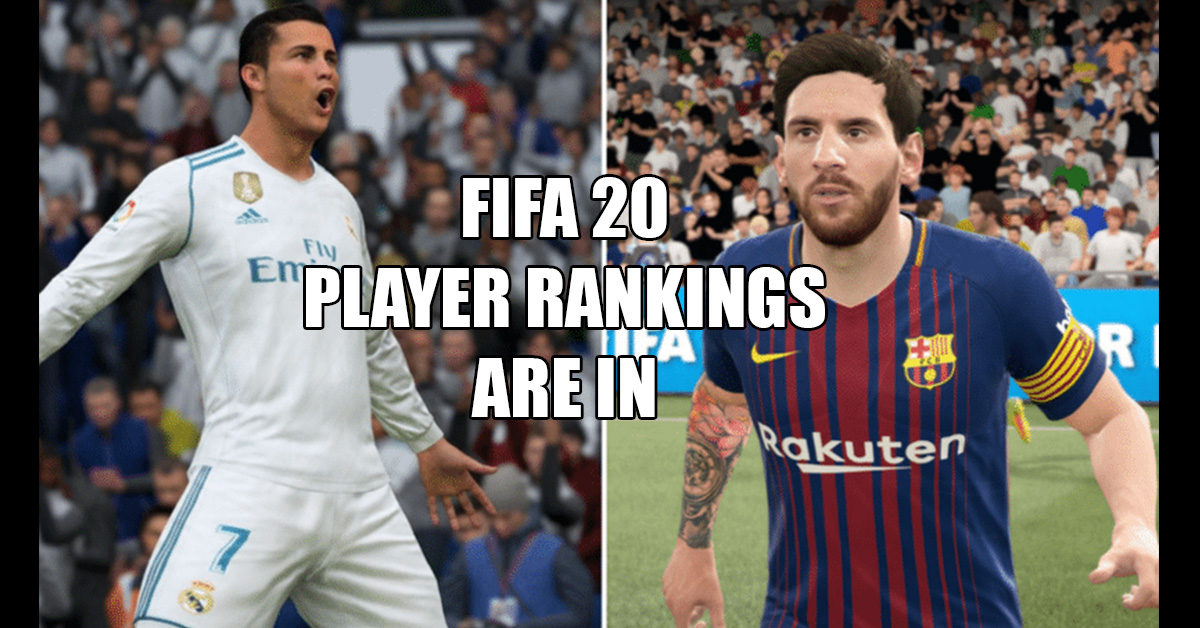 FIFA 20 player rankings released today. Here's how they stack up.
