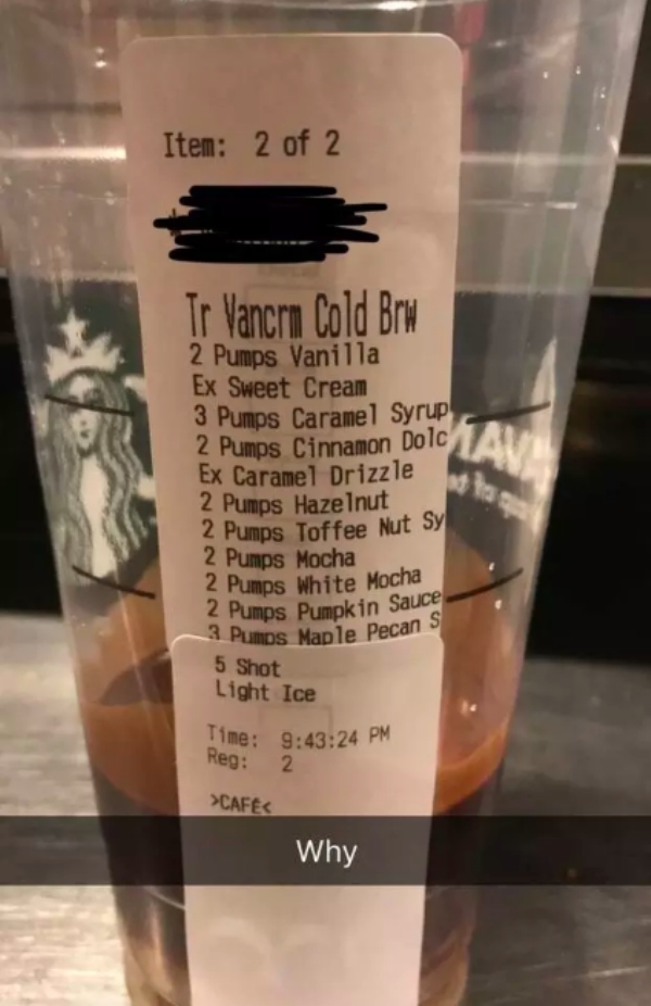 The most outrageous customers Starbucks has ever seen (20 Photos)