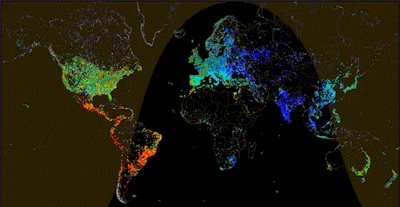 Interesting maps exploring our planet