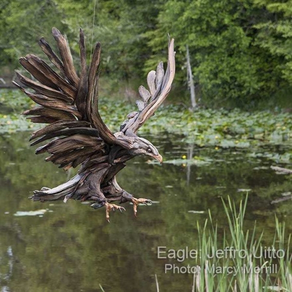 Instagram sculptor @jeffro_art creates masterpieces from driftwood
