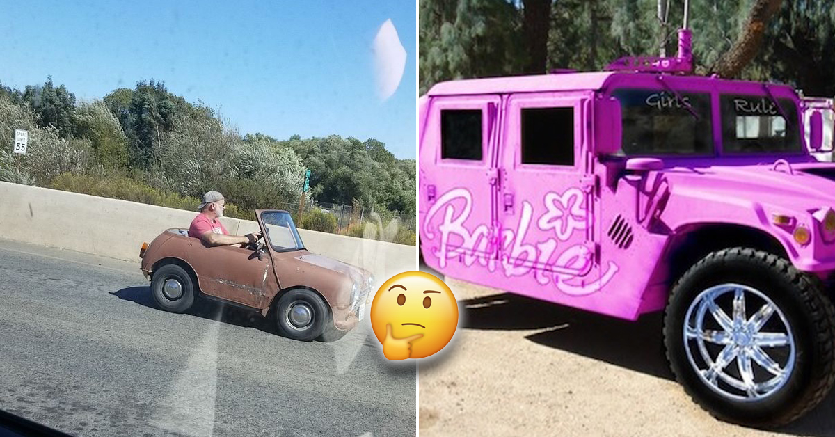 A crazy collection of abnormal cars