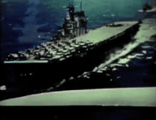 Battle of MIDWAY WW2 Color GIFs Real Footage Hero Navy War Movie 2019