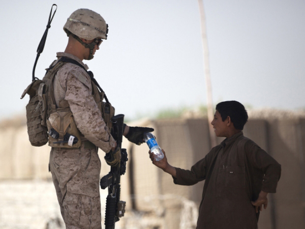 Powerful Moments Military Helping Others Photos