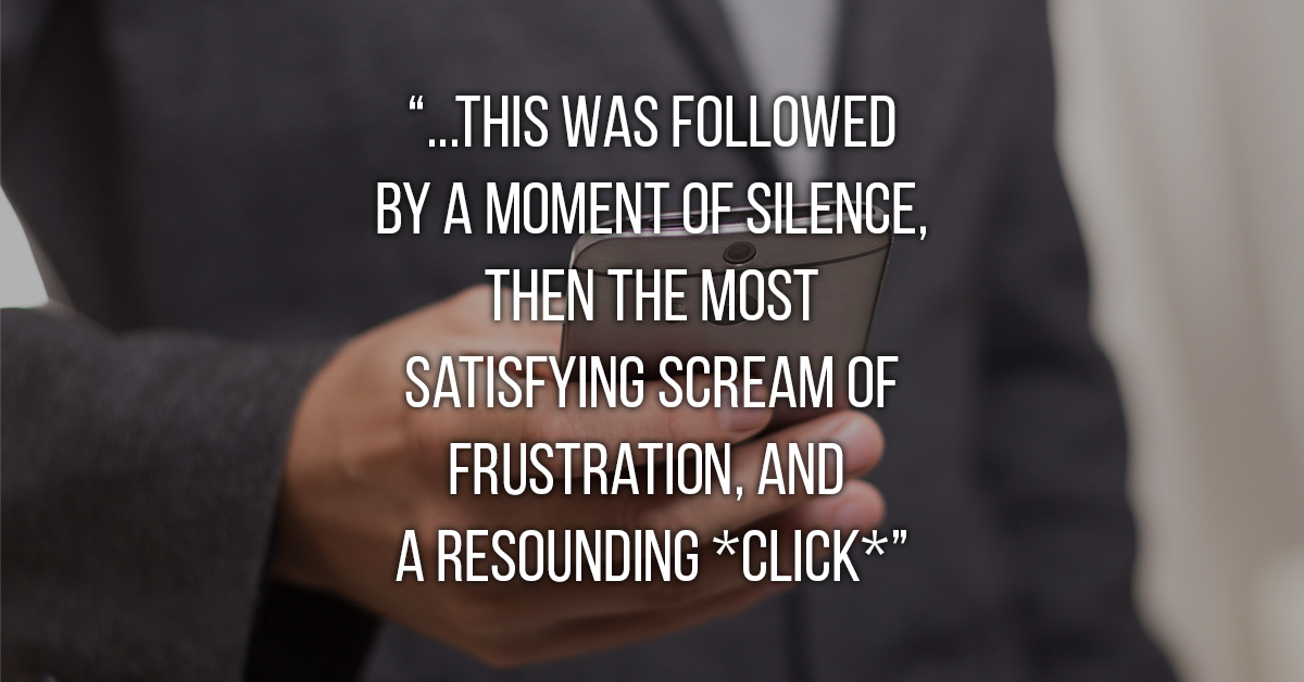 What happens if you answer a phone call scam with a joke in mind?