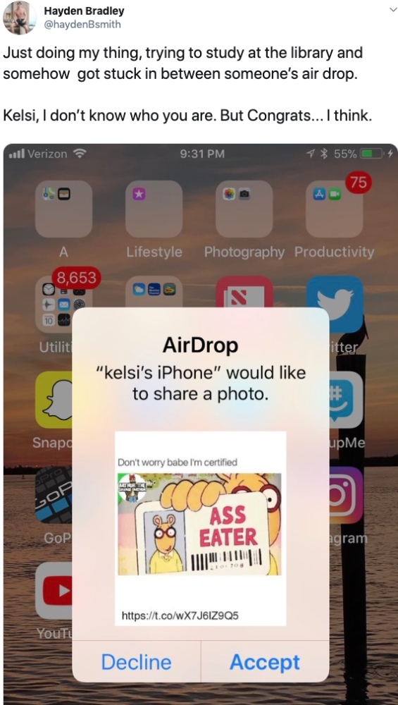 The Trolls Of Airdrop Will Never Stop