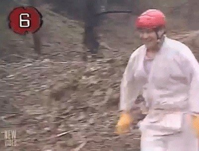 GIF Gallery of the greatest fails on Takeshi's Castle or MXC