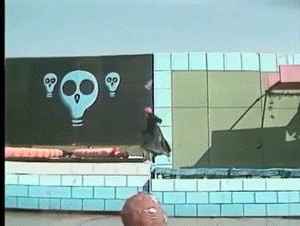 GIF Gallery of the greatest fails on Takeshi's Castle or MXC