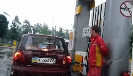 Funny gallery of Car Wash FAILs (GIFs)