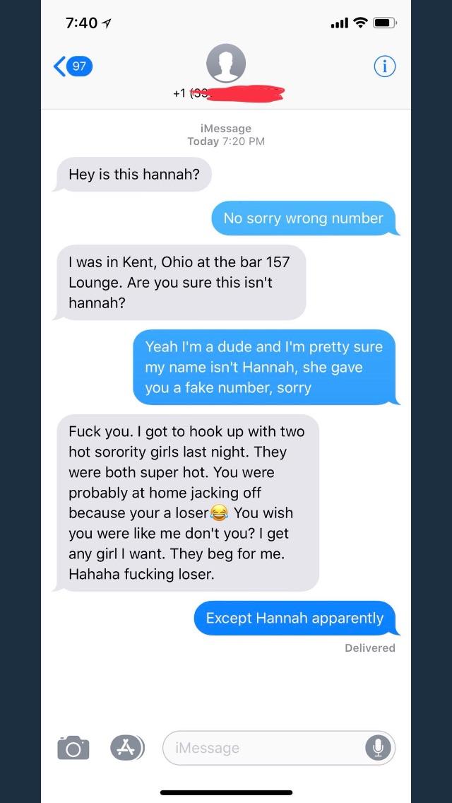 Wrong number texts raise a LOT more questions than answers