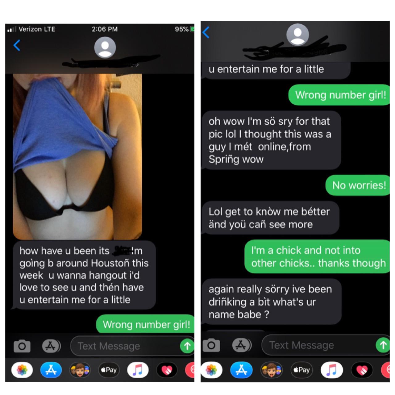 Wrong number texts raise a LOT more questions than answers